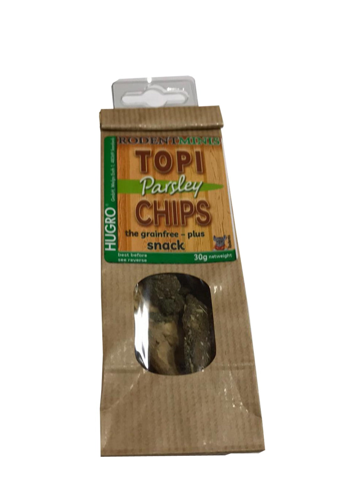 Hugro TOPI Parsley Chips 30g – Rabbit Headquarters