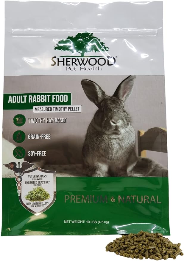 Sherwood Timothy Adult Rabbit Food 10lbs – Rabbit Headquarters